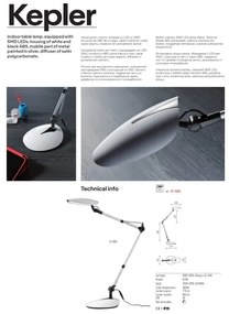 Redo 01-1036 - LED Stolní lampa KEPLER VEIOZA LED/6.5W/230V