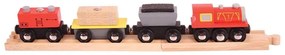 Bigjigs Rail Nákladní vlak + koleje