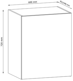 LANGEN ap | horní skříňka G60G | push open | UNI provedení | artisan