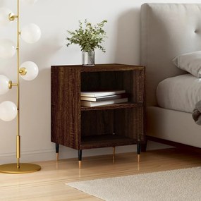 vidaXL Noční stolek 40 x 30 x 50 cm kompozitní dřevo [826778] Barva: bílá s vysokým leskem