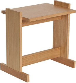 Odkládací stolek v dekoru dubu 30x44 cm Futu – Hübsch