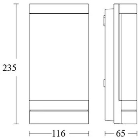Steinel 068714 - LED Venkovní svítidlo L 271 C LED/6,6W/230V IP44