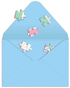 Galison Puzzle Přáníčko k narozeninám 60 dílků