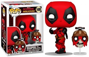 Figurka funko pop! deadpool & wolverine deadpool with headpool 1400