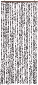 Závěs proti hmyzu hnědo-béžový 90 x 200 cm Chenille 315130