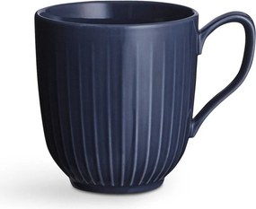 Tmavě modrý porcelánový hrnek Kähler Design Hammershoi, 330 ml