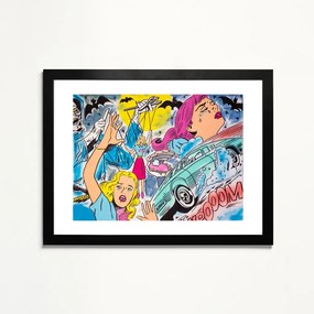 Vendula Veselá | Wona Wena Vendula Veselá | Nightmare Rám: Černý, Velikost: 30 x 40 cm