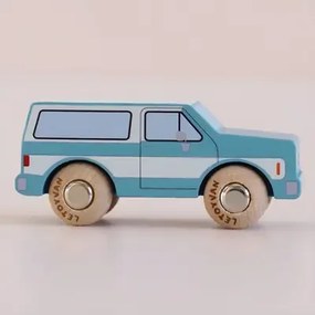 LE TOY VAN Dřevěné autíčko Chuck / od 2 let / modrá / dřevo / FSC