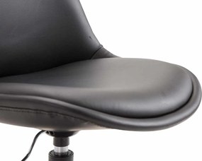 Sada 4 jídelních židlí Maverick B umělá kůže – černá