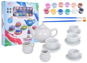 RKToys Keramická čajová sada na malování