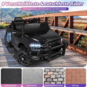 Costway 12 V dětské elektrické autíčko RAM 3500 s 2 25 W motory pro děti od 3