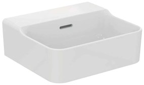 Ideal Standard Conca Ceram - Umývátko na desku 40x35 cm, s přepadem, bez otvoru pro baterii, bílá T387701