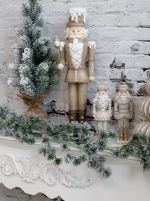 Vánoční zasněžená cedrová girlanda Cedar Garland - 180 cm