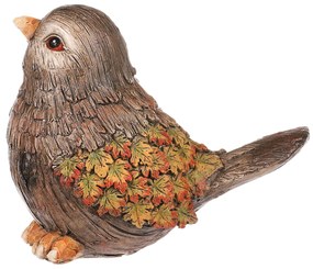 Ptáček, dekorace z polyresinu - ALA1030