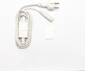 LED světelná sada na dům, 9+1 zdarma, teple bílá s Flash, bílý kabel, Easy Fix, IP67