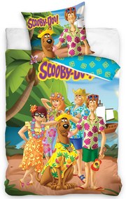 Carbotex Dětské povlečení Scooby Doo Dovolená na Havaji 140x200 + 70x90