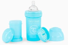 Twistshake Kojenecká láhev Anti-Colic 180 ml Pastelově modrá