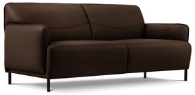 Hnědá kožená pohovka Windsor &amp; Co Sofas Neso, 175 x 90 cm