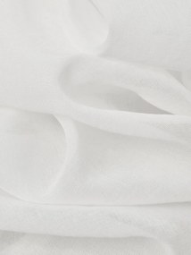 Sinsay - Poloprůhledná záclona na řasící pásce - bílá