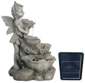 Zahradní solární fontána BestBerg SF-23 / polyresin / 45 x 34 x 61 cm
