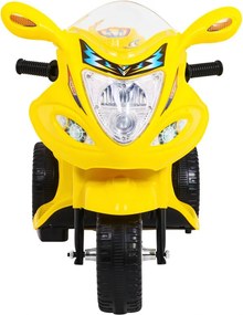 Ramiz Elektrická tříkolka BJX-088 pro nejmenší žlutá + zvuky + světla