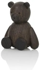 Dřevěný medvídek Teddy Bear Smoked Oak Small Lucie Kaas