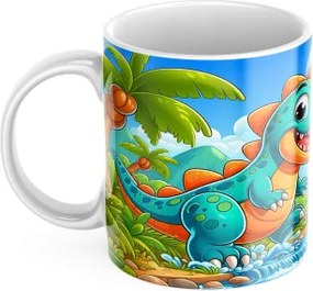 Keramický hrníček hodný Dinosaurus 450ml