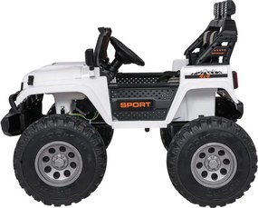 Elektrické autíčko Extreme Sport 4x4 bílé