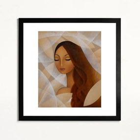 Veronika Švédová | Ukrytá Rám: Černý, Velikost: 50 x 50 cm