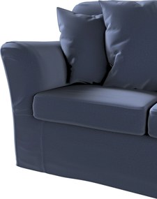 Potah na pohovku IKEA  Tomelilla 3-místná nerozkládací barva tmavě modrá látka sametová