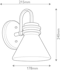 Kichler KL-FARUM1-CPZ - LED Koupelnová lampa FARUM 1xG9/3W/230V mosaz