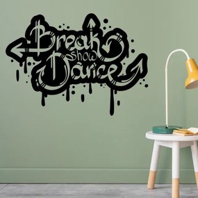 Samolepka Nápis Break show dance