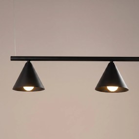 Sollux Lighting Lustr NOX 4L černý