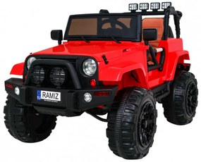 Dětské elektrické auto Jeep All Terrain Červené