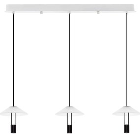 LED černý designový lustr Anafi 200
