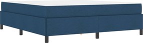 Postel s boxspringem Modrá 180 x 200 cm textil 3398884