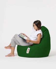 Atelier del Sofa Zahradní sedací vak Drop L - Green, Zelená
