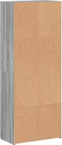 Kartotéka šedá sonoma 60x32x153 cm kompozitní dřevo 3276649