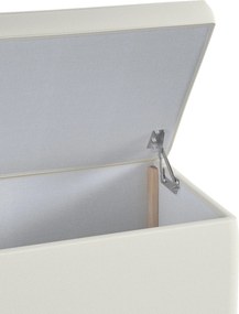 Čalouněná skříň barva šedá látka pletený vzor