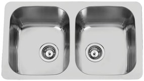 Sinks DUO 765 V 1,0mm leštěný RDDUL76545021V