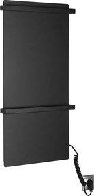 Sapho Sapho, ELMIS Elektrický sušák ručníků 400x800mm, 120W, hliník, antracit, EB430