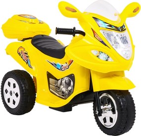 Ramiz Elektrická tříkolka BJX-088 pro nejmenší žlutá + zvuky + světla