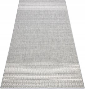 Koberec Šňůrkový Sisal Flat 160x230 Jedle šedá/krémová #B1461