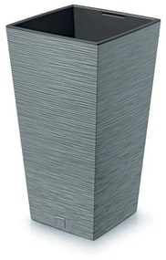PROSPERPLAST Květináč - FURU SQUARE Rozměr: 29,5x29,5 cm, Barva: beton