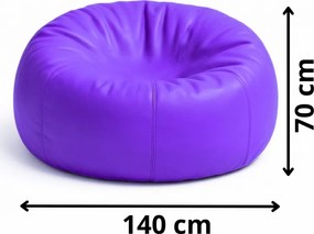 Sedací vak koule fialová EMI