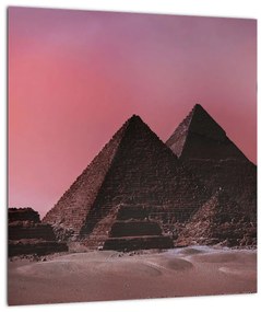 Obraz - Pyramidy Giza, Egypt (30x30 cm)