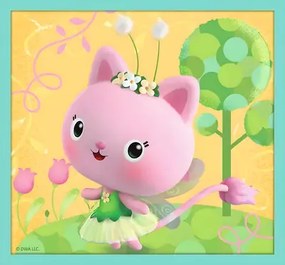 TREFL Puzzle Gábinin kouzelný domek MEGA PACK 10v1 / 4x 20, 3x 35, 3x