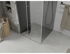 Mexen Lima sprchový kout 80x80cm, 6mm sklo, chromový profil-šedé sklo, 856-080-080-01-40