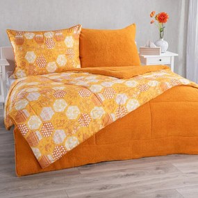 Prošívaná beránková souprava Dual Feel  MALVINA 3 ks