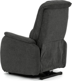Polohovací křeslo šedé, elektrické TV-L8963 GREY2
